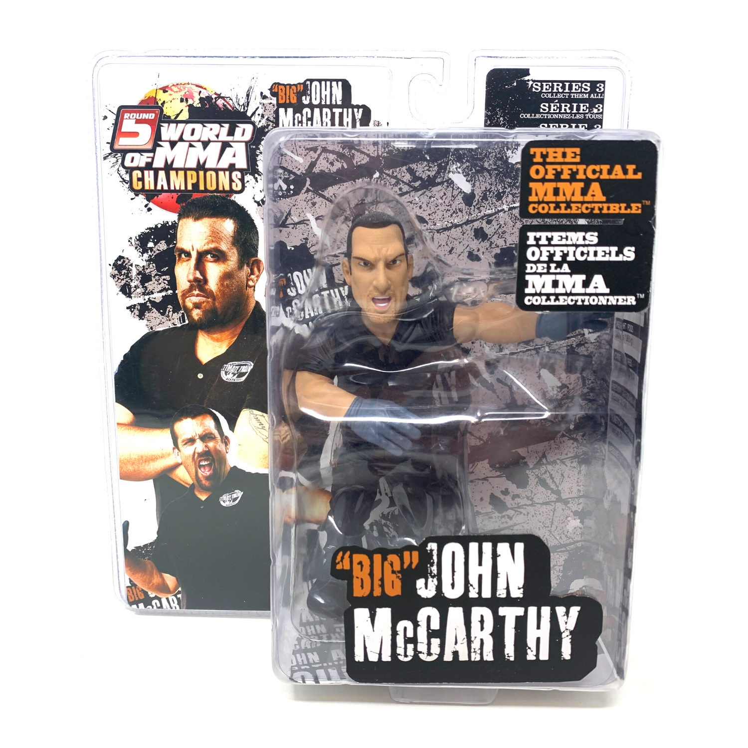 Round UFC 5 “Big” John McCarthy World of MMA (WOMMA) Series 3 Action F ...