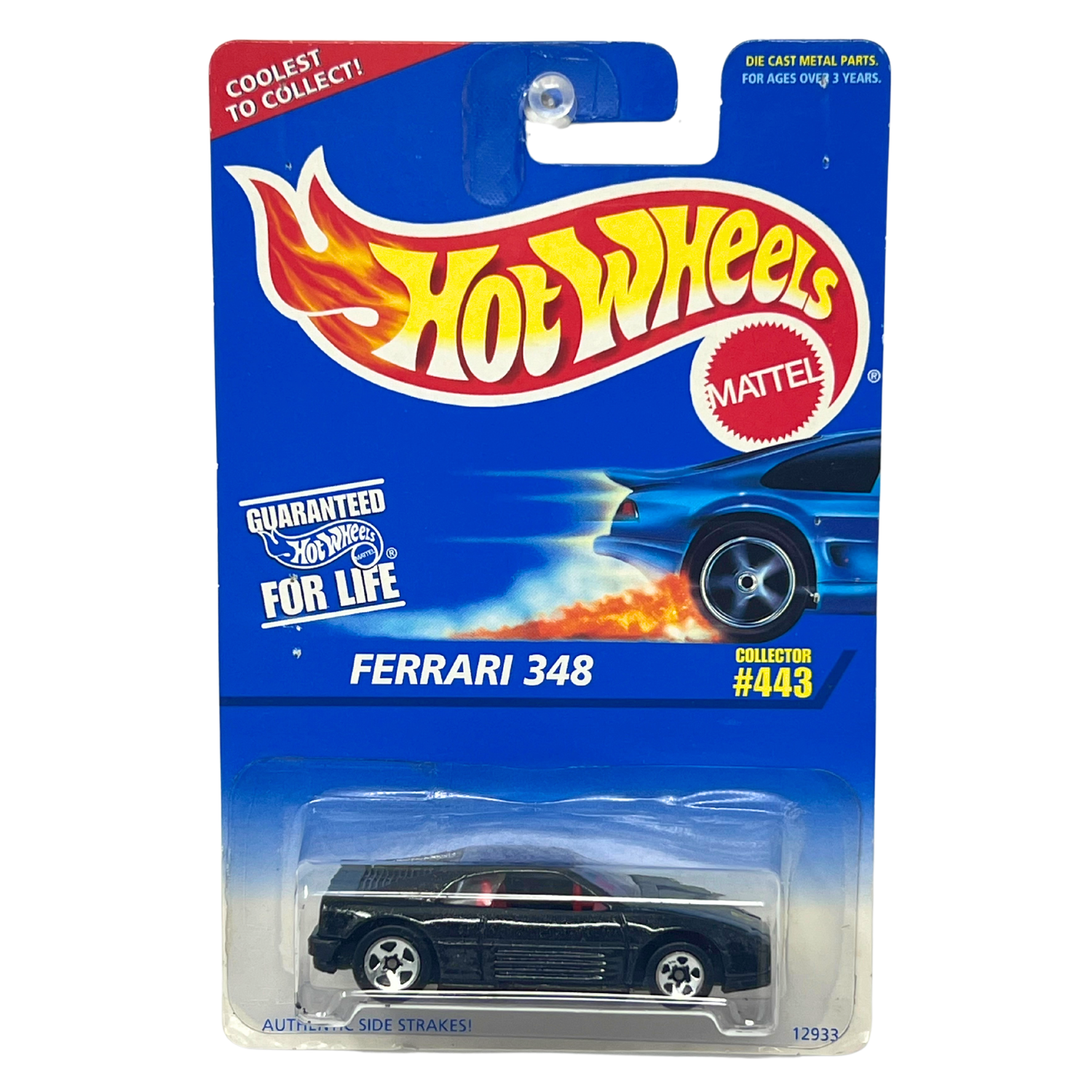 Hot Wheels Ferrari 348 1:64 Diecast Black Version 2 – Wheelers n ...