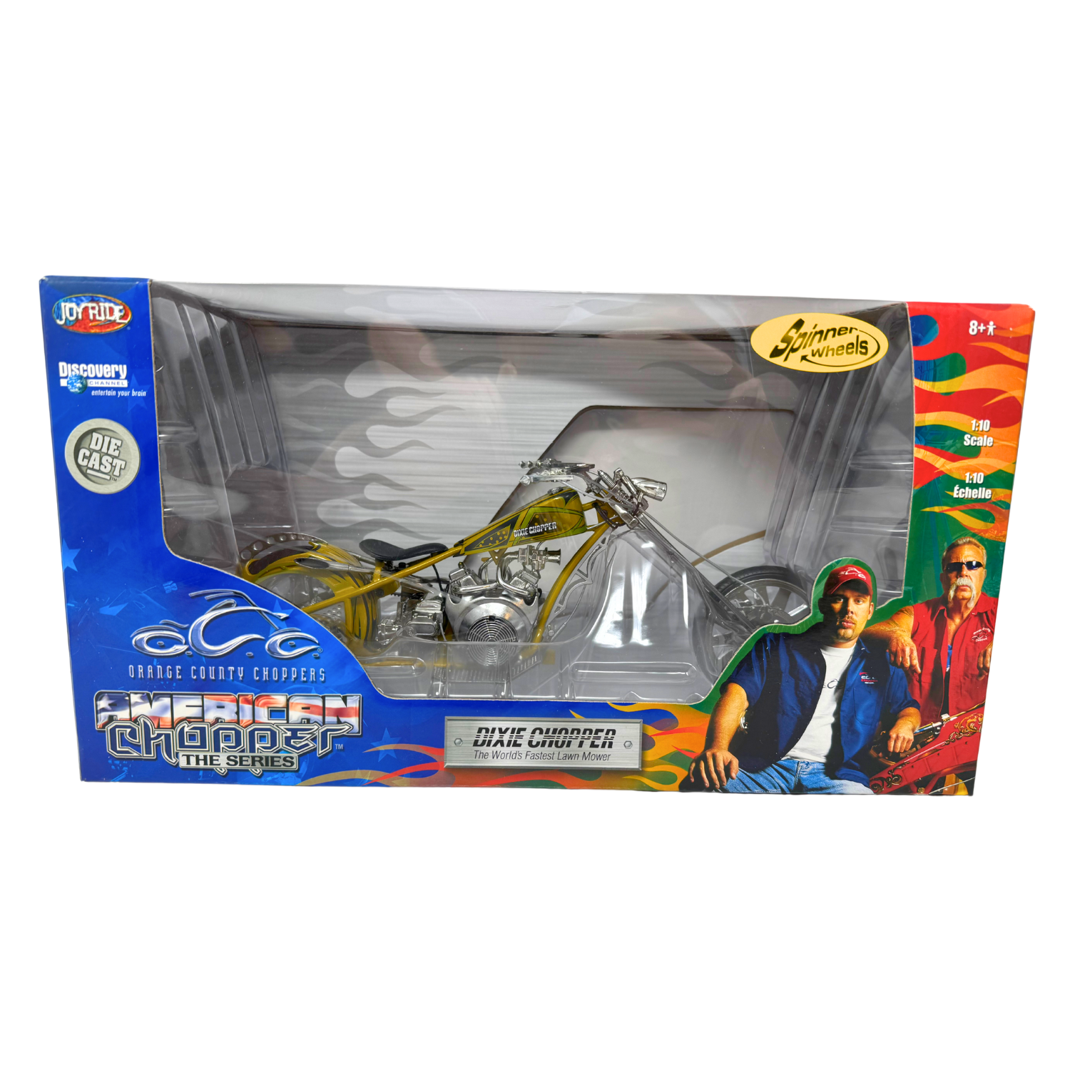 Ertl Joyride OCC American Chopper Dixie Chopper 1:10 Diecast – Wheelers ...