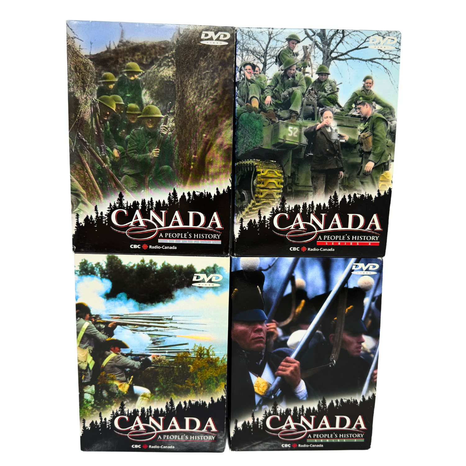 Canada: A People's History: Complete TV Series 1-4 (DVD) History Good ...