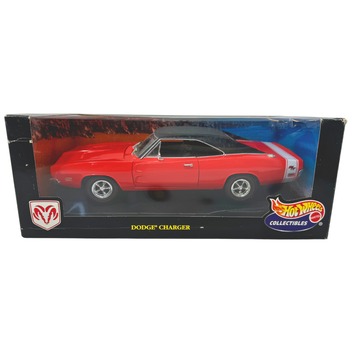 Mattel Hot Wheels Collectibles 1969 Dodge Charger RT 1:18 Diecast ...