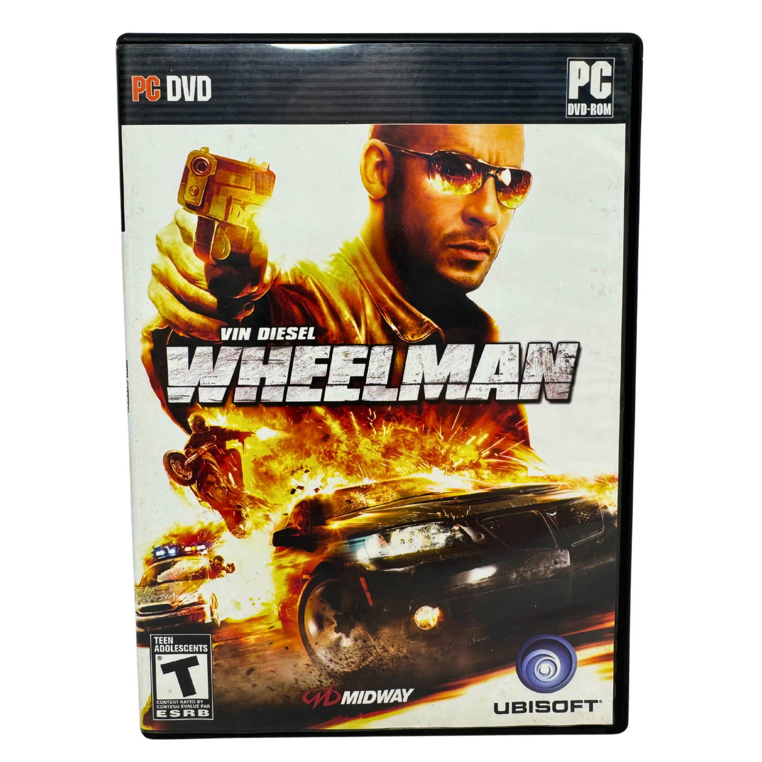 Wheelman (Windows PC) Vin Diesel Good Condition!!! Includes Manual & M ...