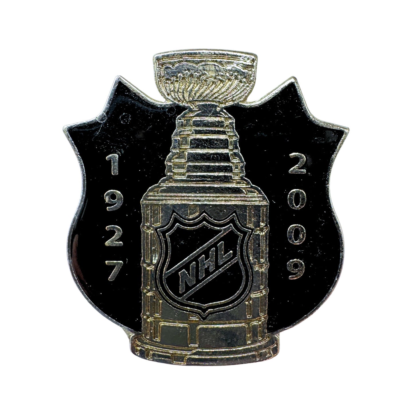 NHL 1927 2009 Stanley Cup Champions Vintage Hockey Lapel Pin Shield ...