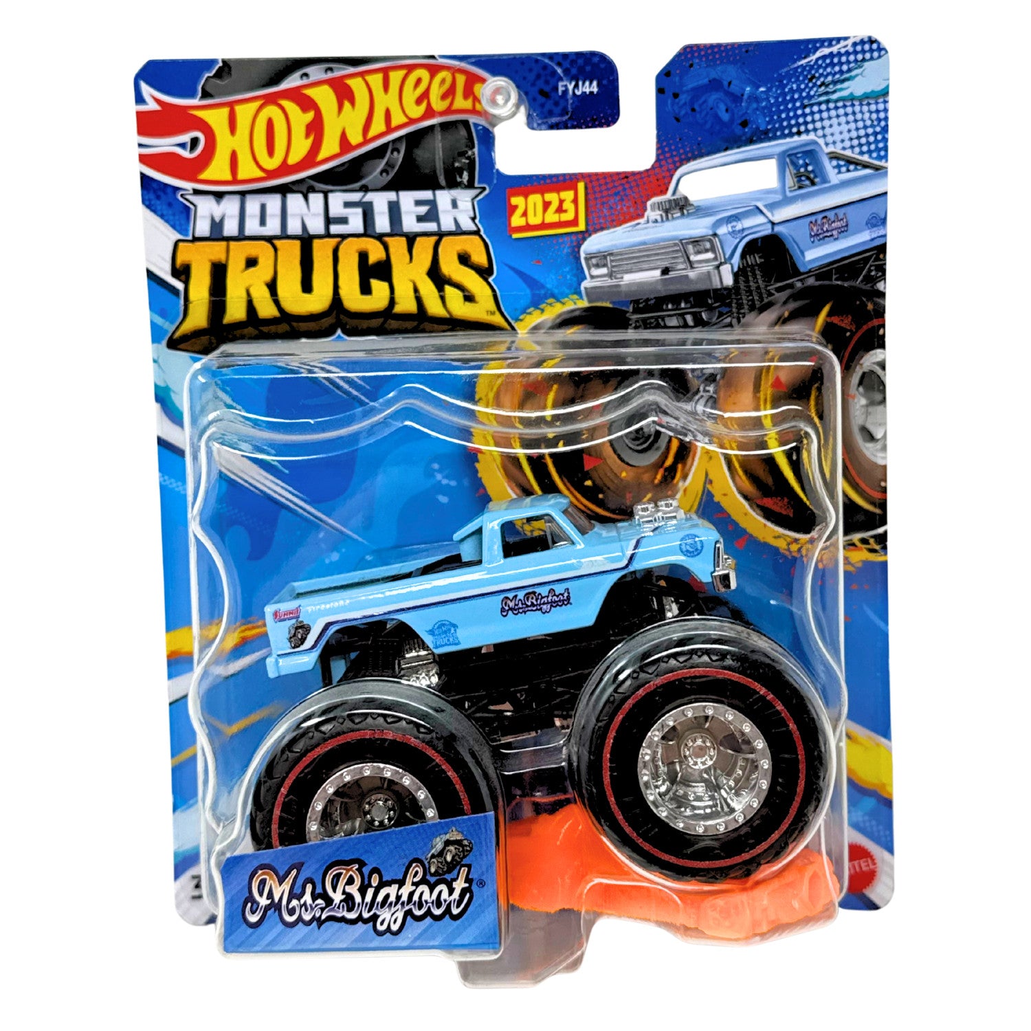 Hot Wheels Monster Trucks Treasure Hunt Ms. Bigfoot 1:64 Diecast ...