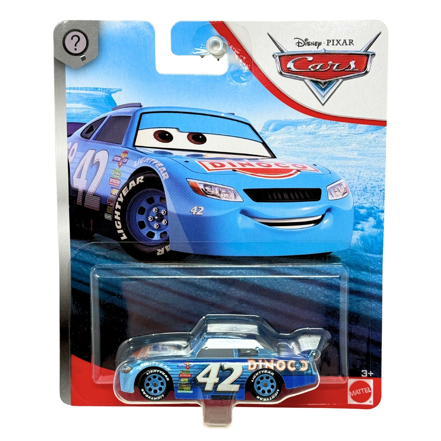 Disney Pixar Cars Cal Weathers #42 Dinoco Metallic Special Edition 1:5 ...