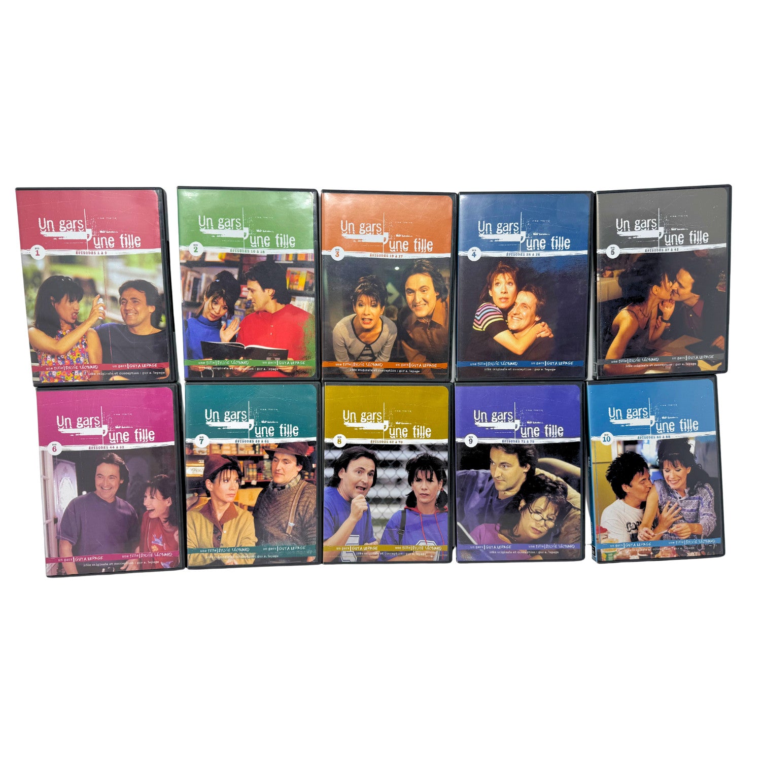Un gars une fille: Season 1-10 (DVD) TV Series Good Condition ...
