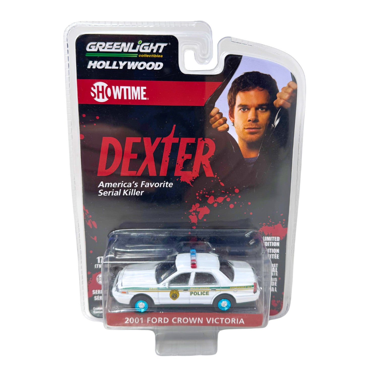 Greenlight Hollywood Dexter 2001 Ford Crown Victoria CHASE 1:64 Diecas ...
