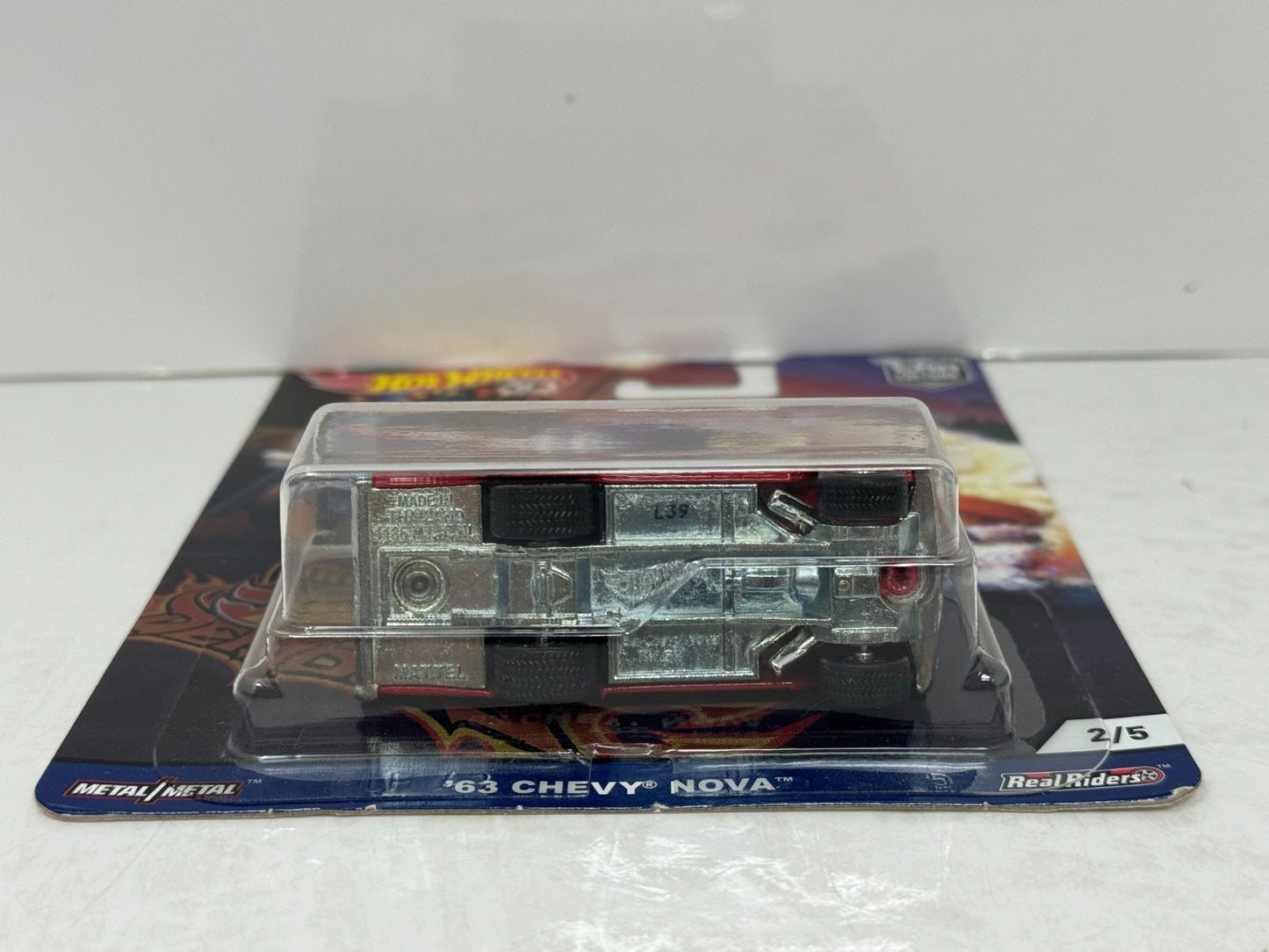 Hot Wheels Premium Drag Strip Demons 1963 Chevy Nova 1:64 Diecast ...