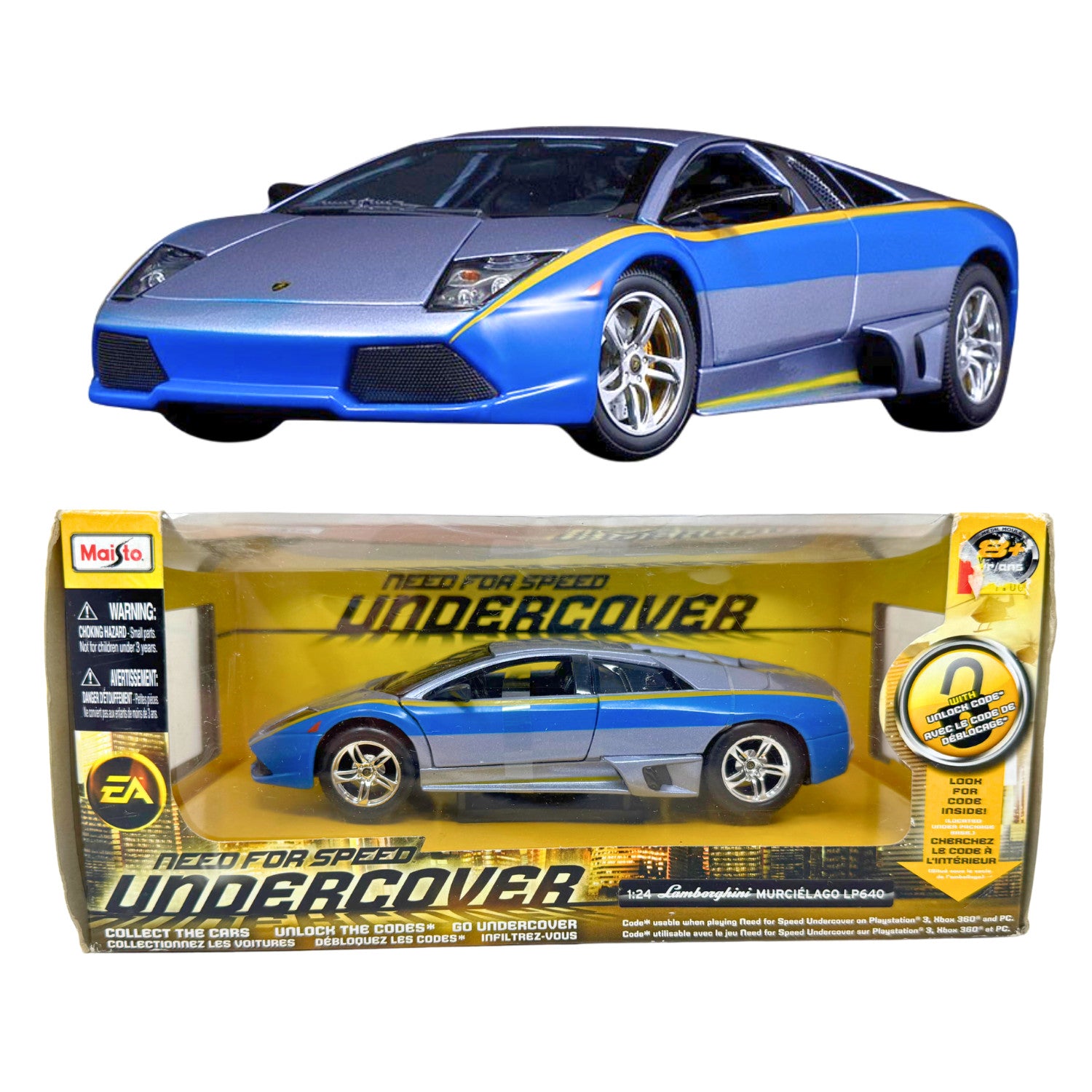 Maisto Lamborghini Murcielago LP640 Need for Speed Edition 1:24 Diecas ...