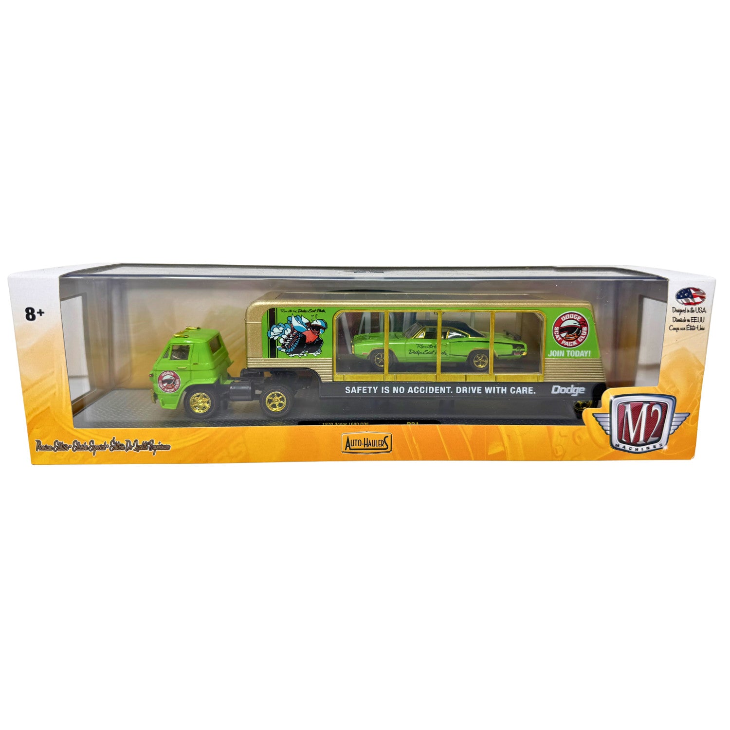 M2 Machines Auto Haulers Dodge L600 COE & 1970 Dodge Super Bee HEMI 1 ...
