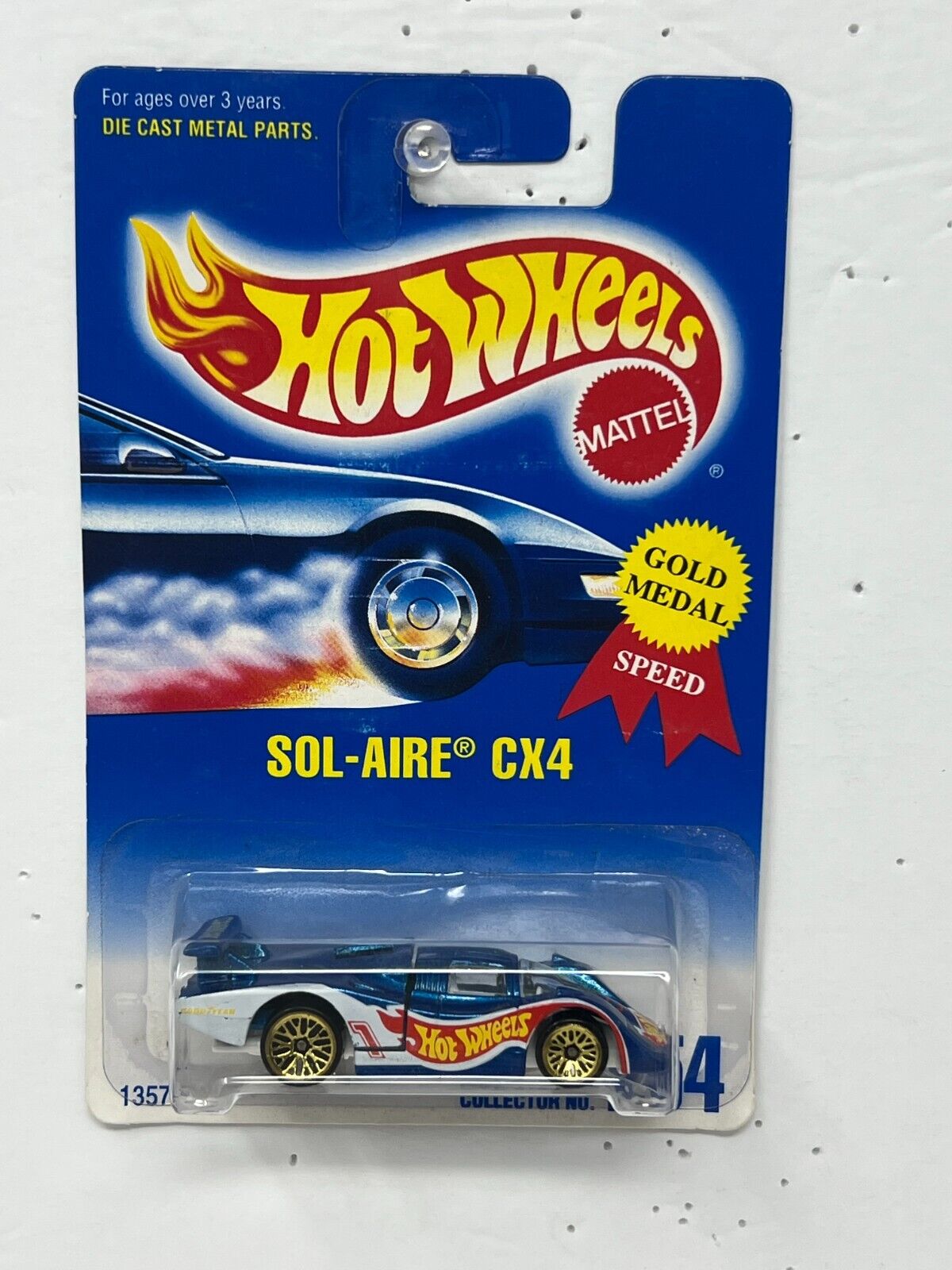 Hot Wheels Gold Medal Speed Sol-Aire CX4 #254 1:64 Diecast – Wheelers n Dealers A Collectors ...